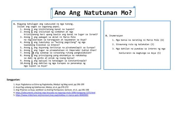 Unang yugto ng imperyalismo | PPT