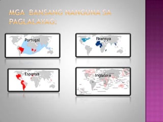 Unang yugto ng imperyalismong kanluranin | PPTX