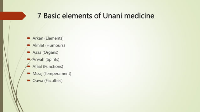 unani medicinal system .pptx