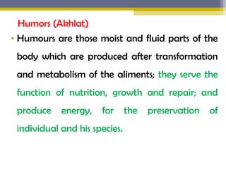Unani medicine, By Dr.U.Srinivasa, Professor and HOD, Srinivas college ...