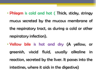 Unani medicine, By Dr.U.Srinivasa, Professor and HOD, Srinivas college ...