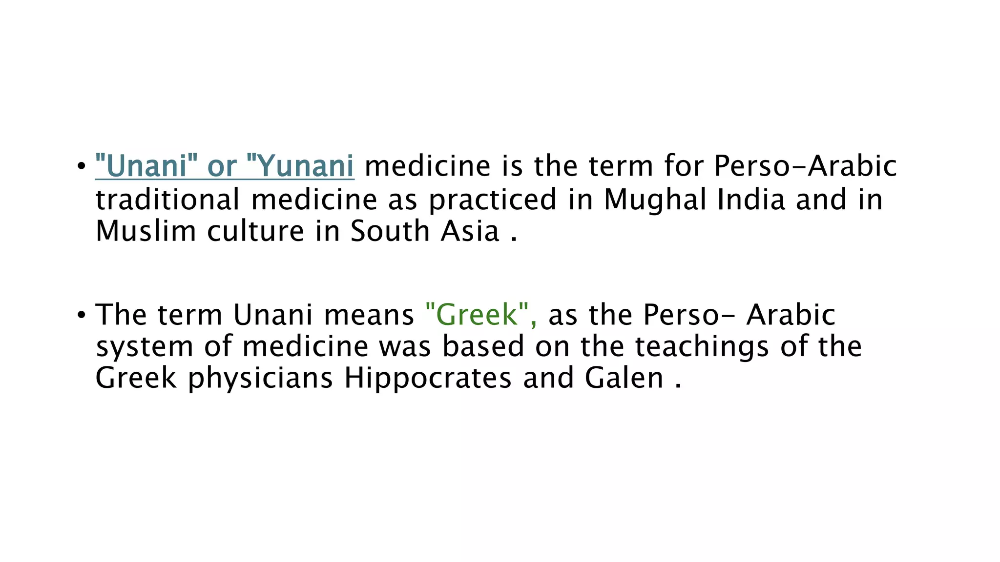Unani System of Medicine.pptx
