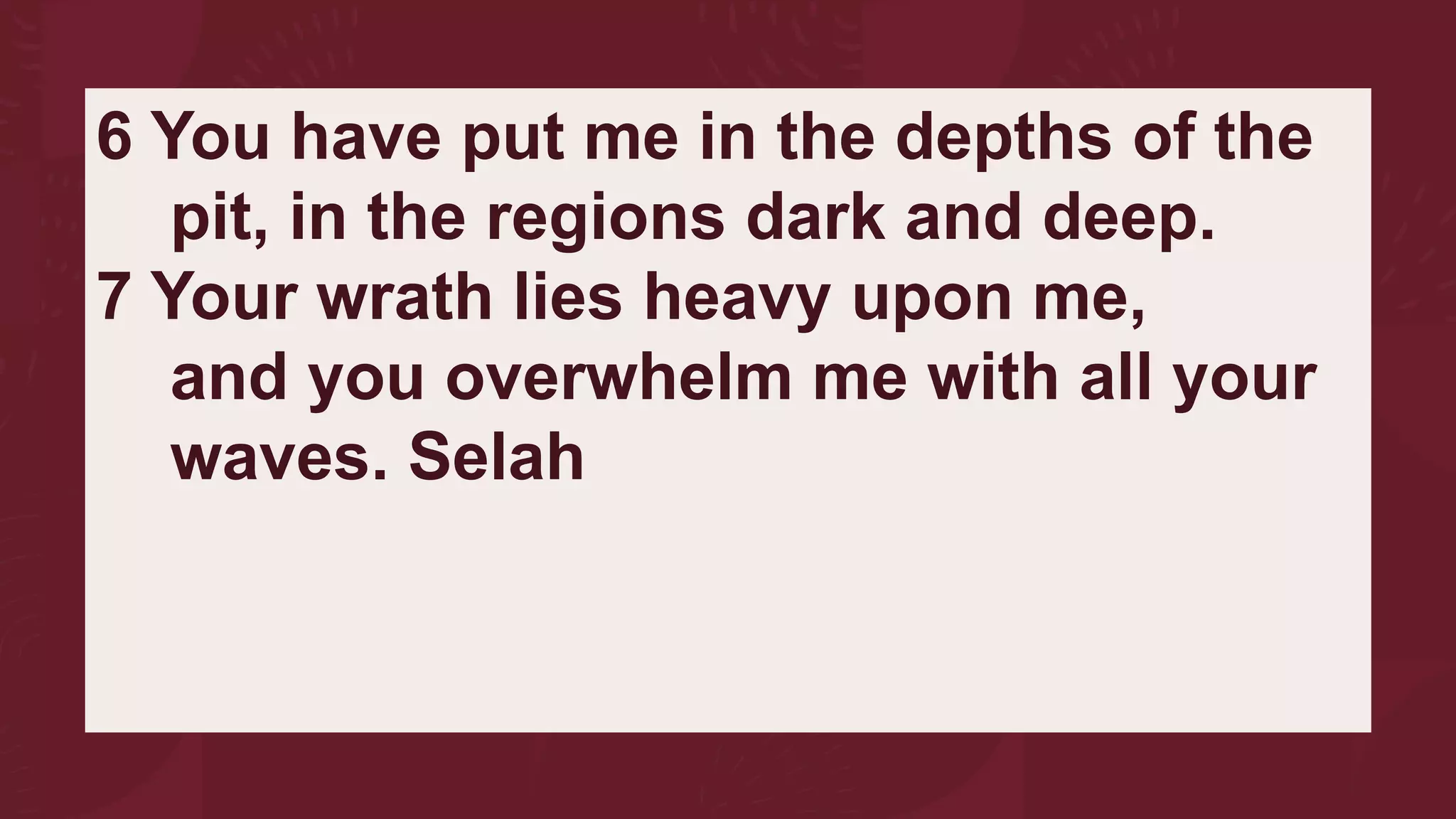 Unanswered Prayer | PPT