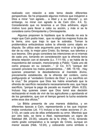 Una perspectiva social de la vida de cain y abel | PDF