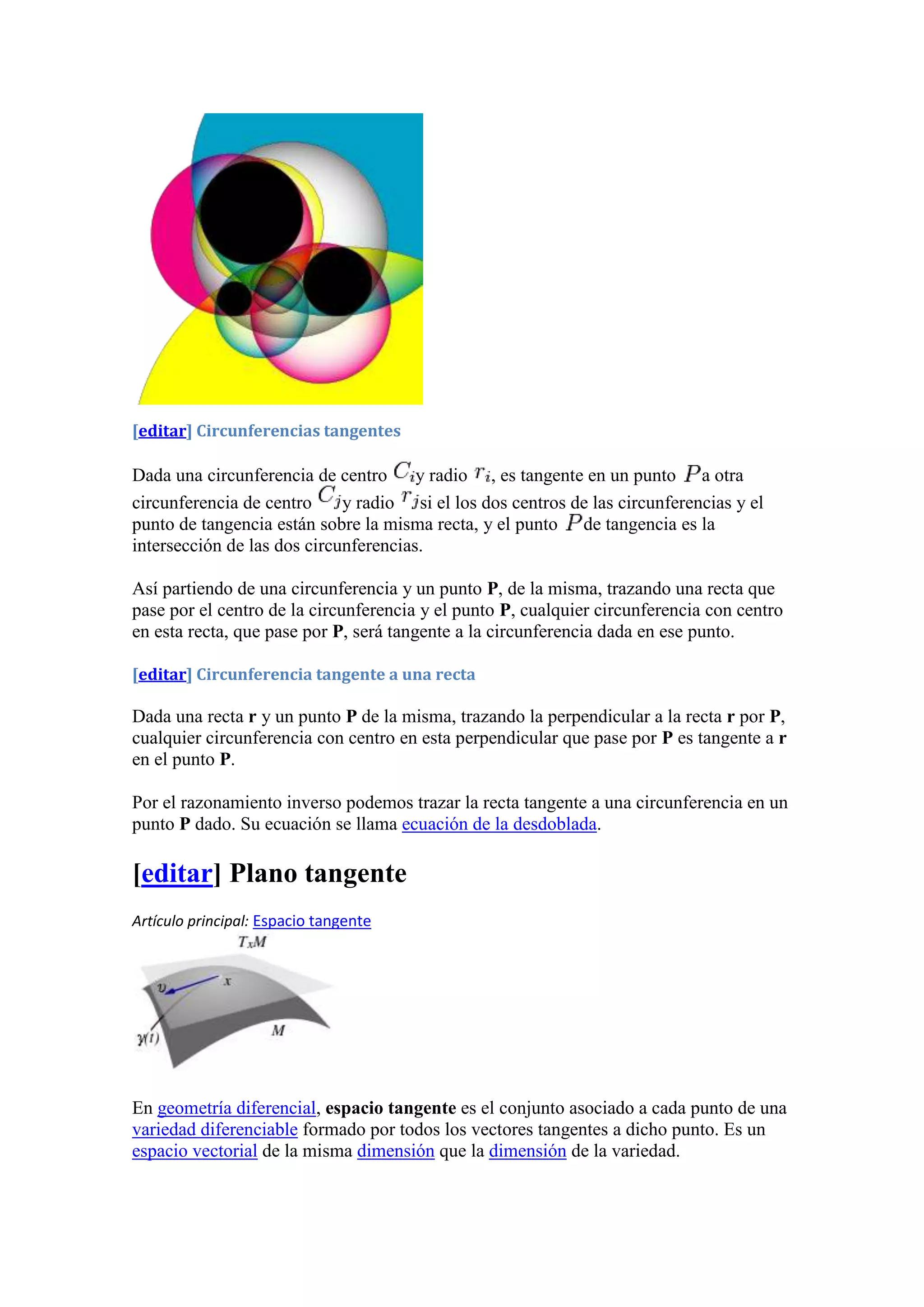 Una recta tangente a una curva en un punto | PDF