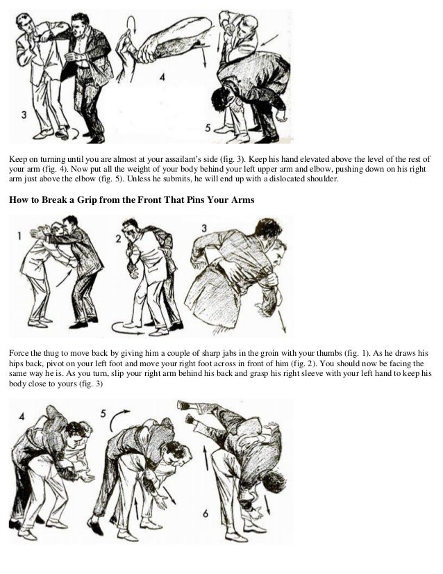 Unarmed self defense