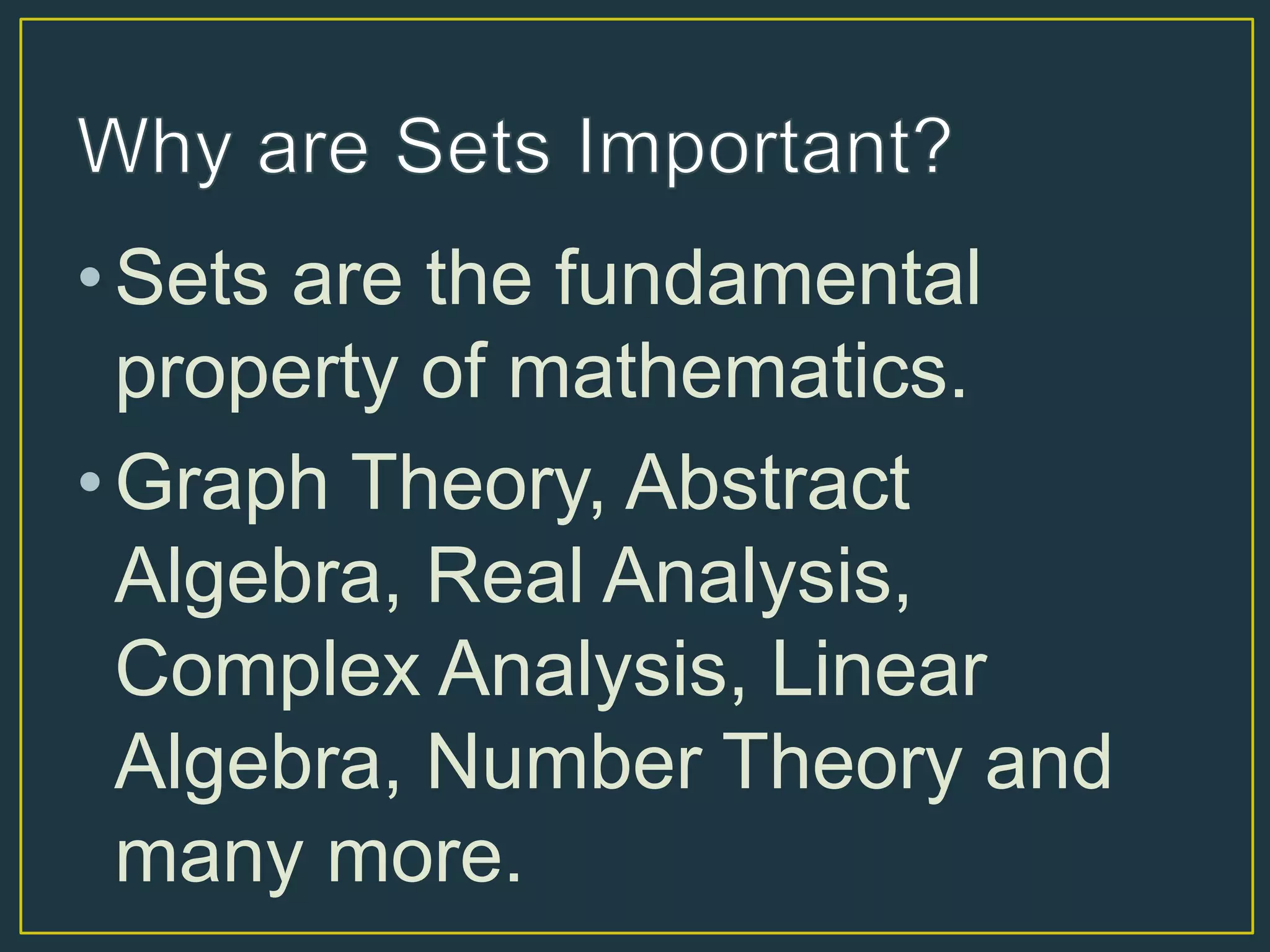 Unary And Binary Set Operations Ppt