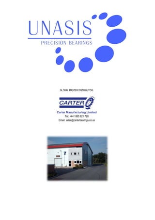 Unasis high temperature bearings | PDF