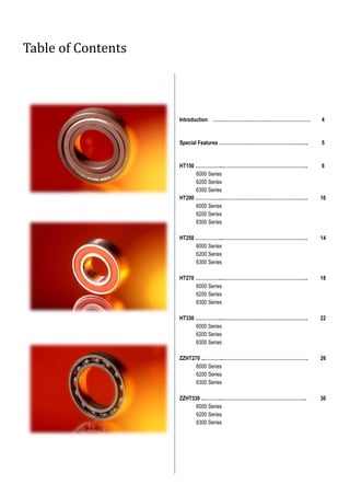 Unasis high temperature bearings | PDF