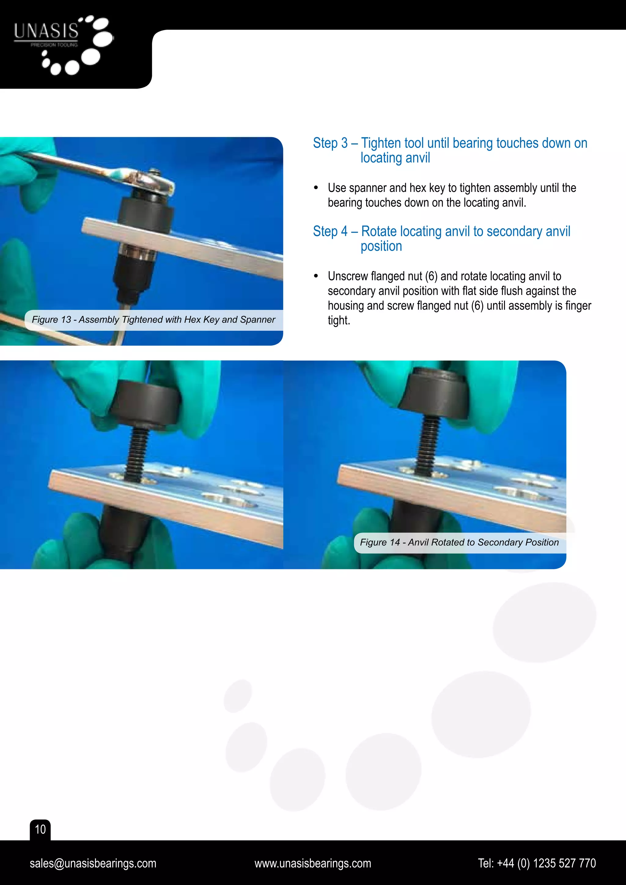 UNASIS Portable Install Remove Tool Instruction Manual | PDF