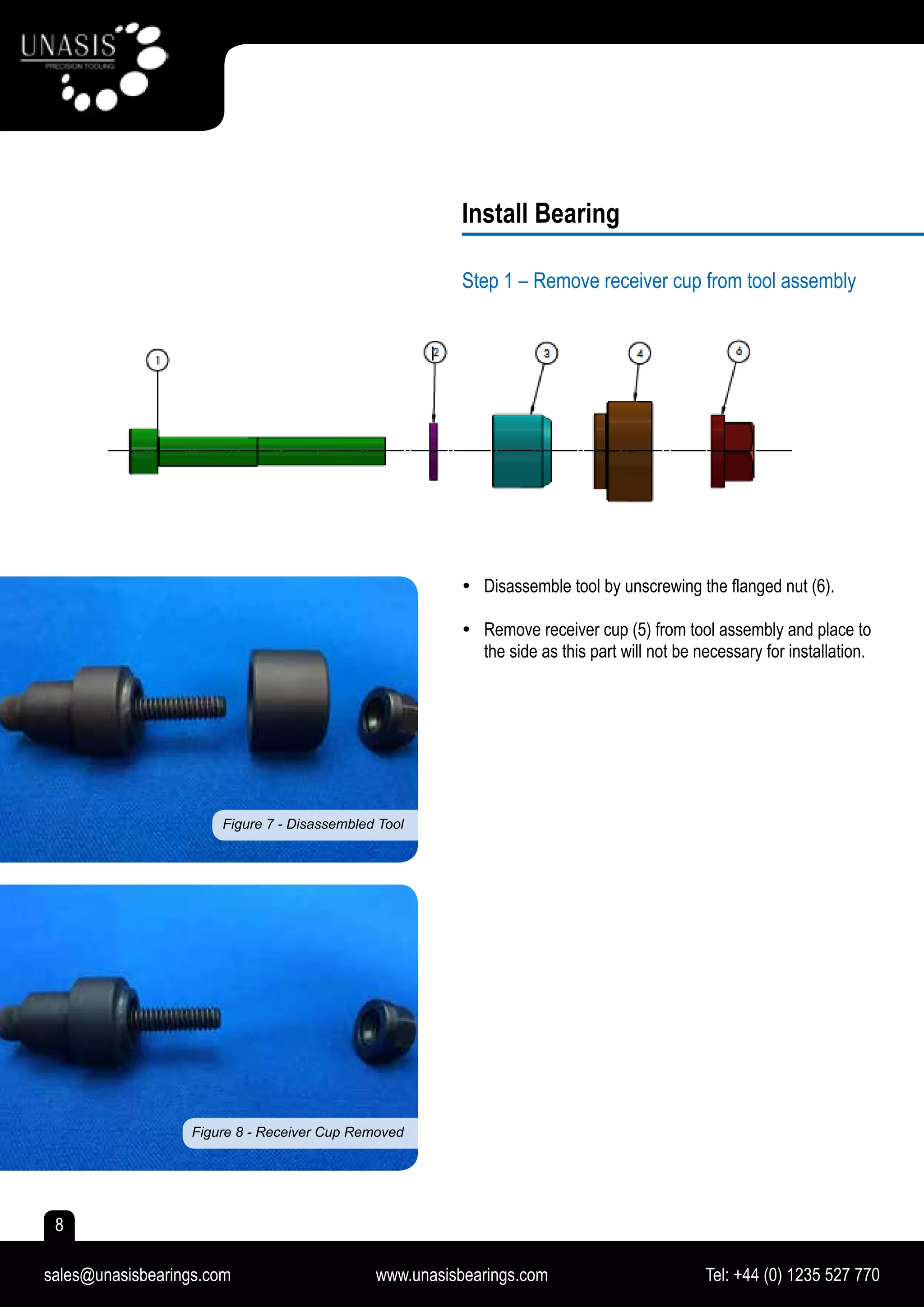 UNASIS Portable Install Remove Tool Instruction Manual | PDF