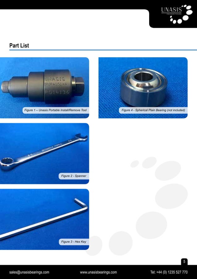 UNASIS Portable Install Remove Tool Instruction Manual | PDF