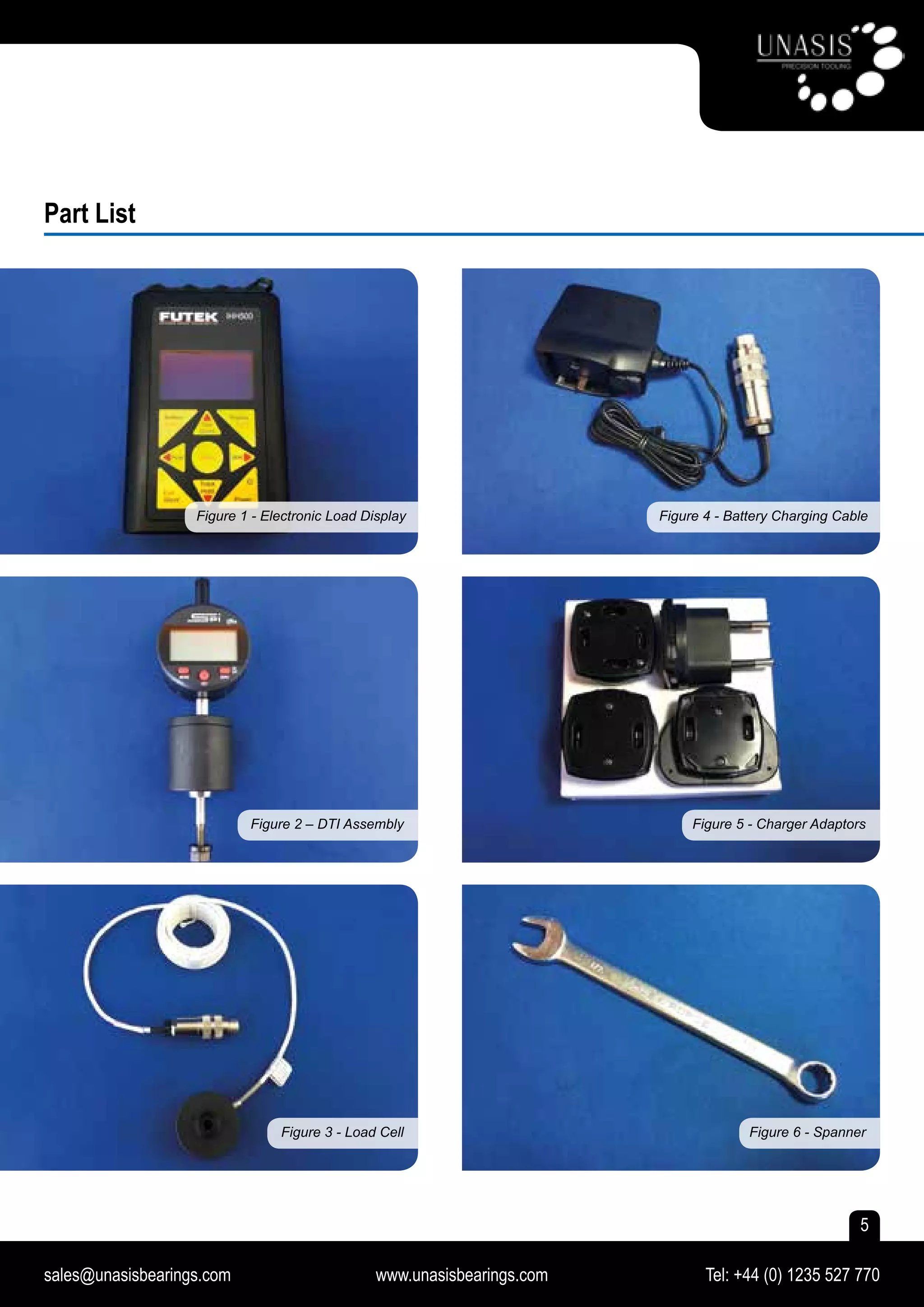 UNASIS Portable Proof Load Kit Instruction Manual | PDF