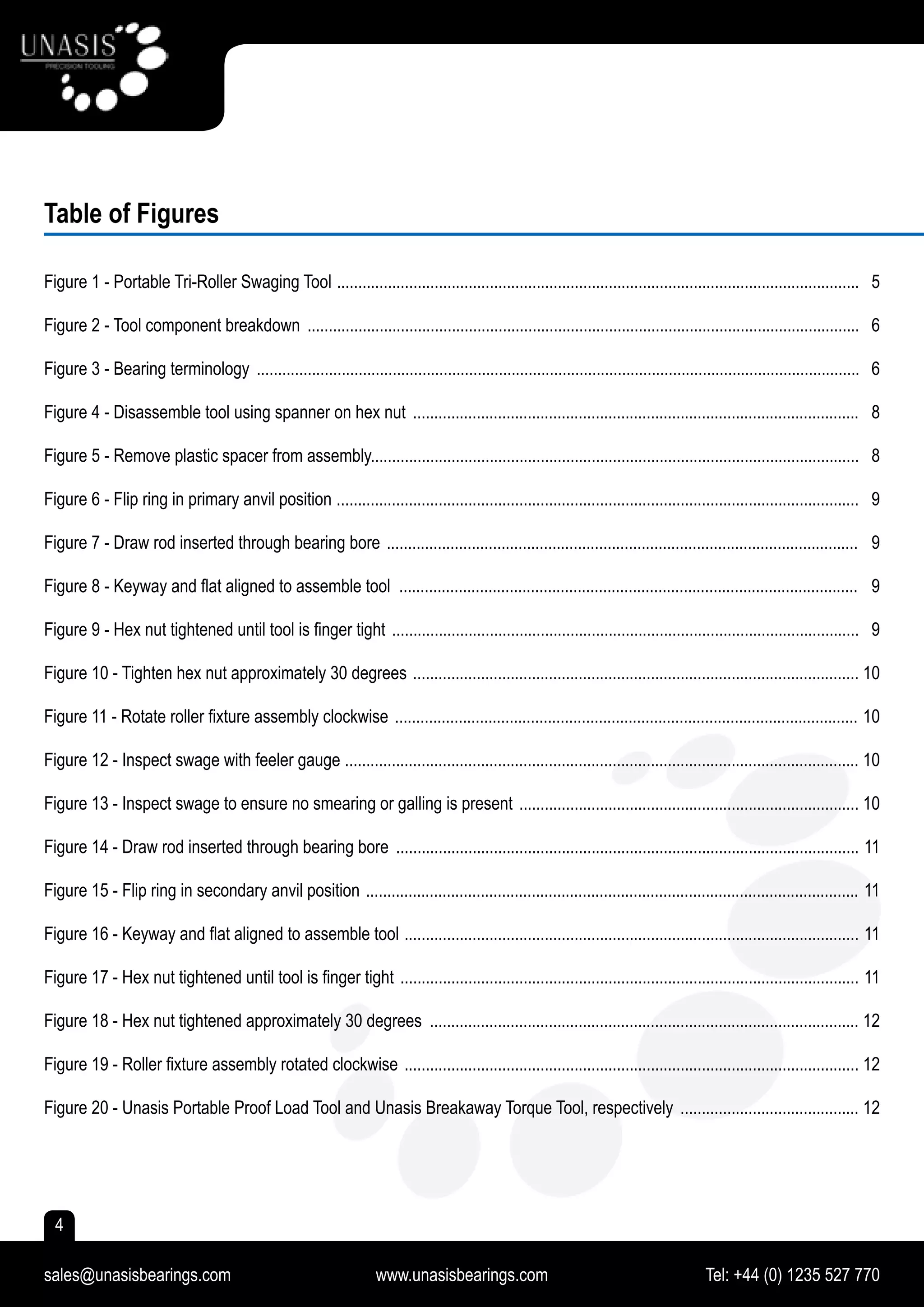 UNASIS Portable Tri-Roller Swaging Tool Instruction Manual | PDF
