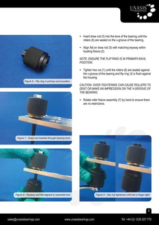 UNASIS Portable Tri-Roller Swaging Tool Instruction Manual | PDF