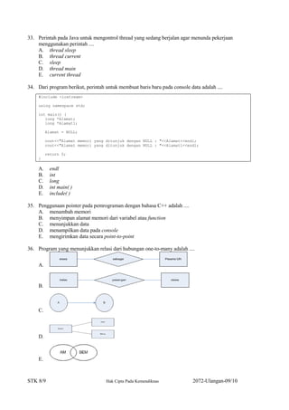 Unas rpl 2009 2010-ulangan | PDF