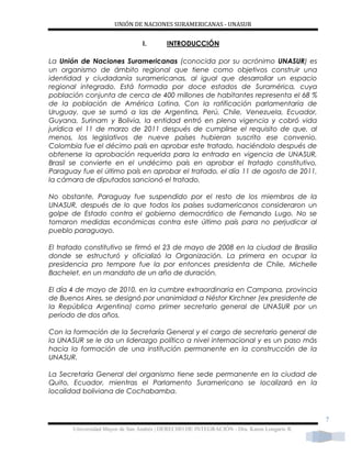 Unasur 2012 monografia der integracion | PDF