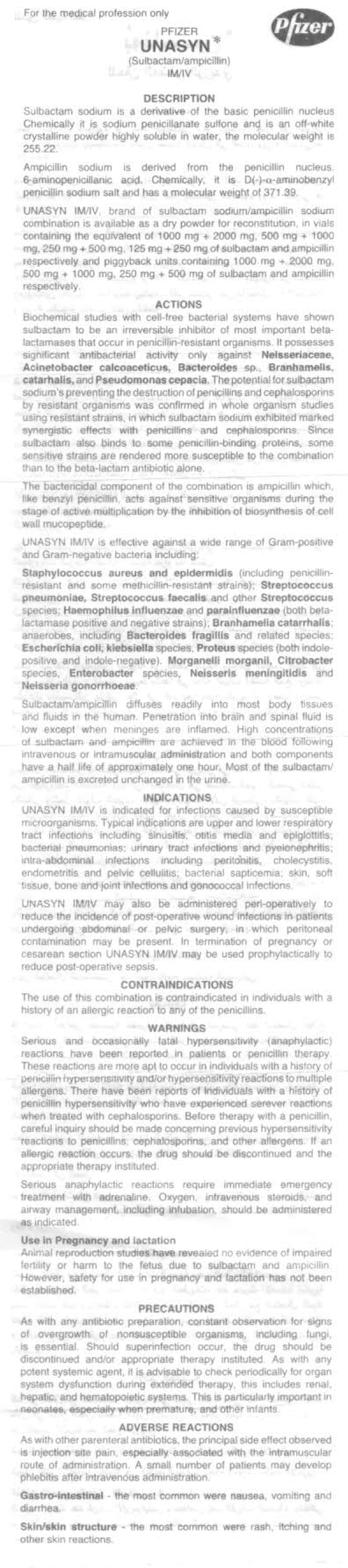 Unasyn | PDF