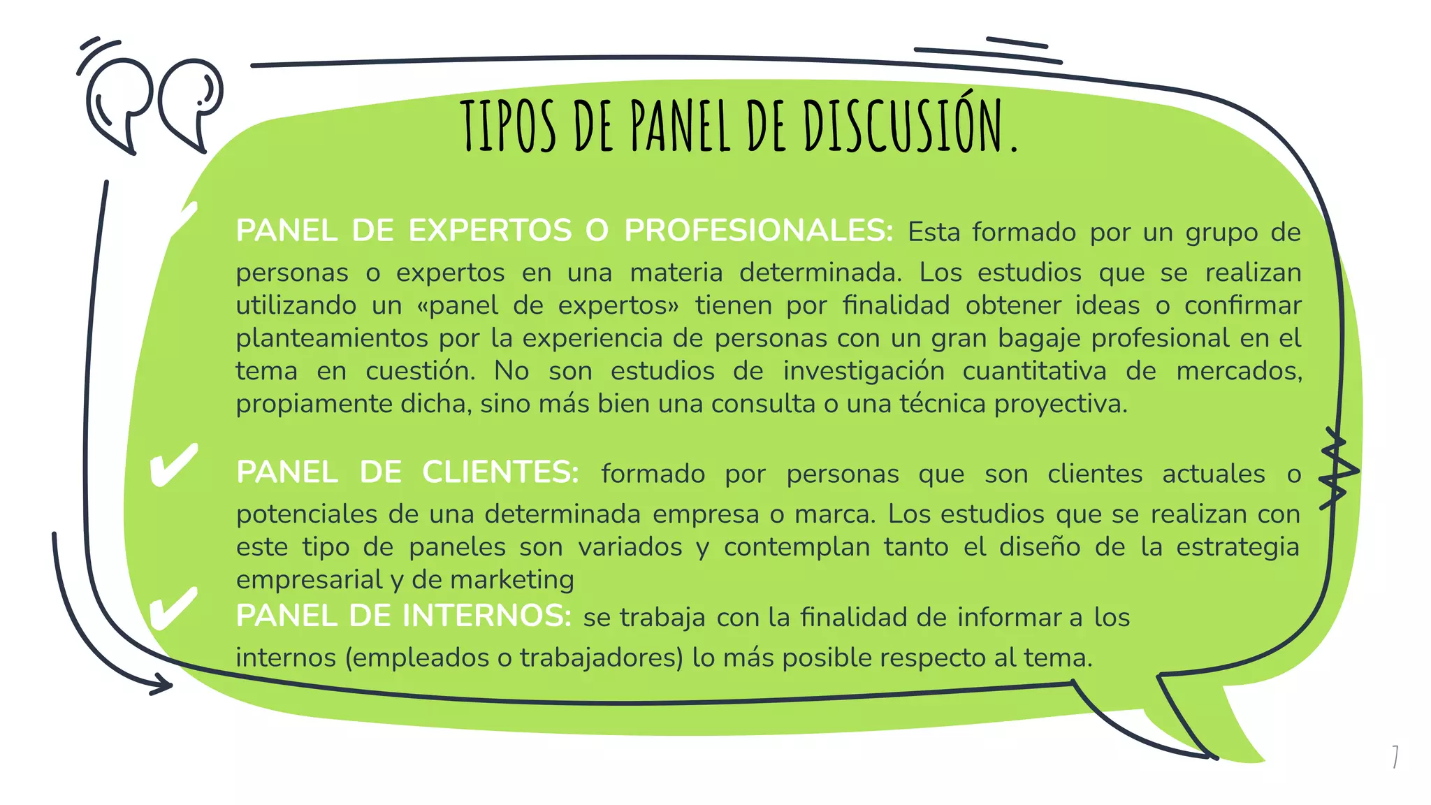 PANEL DE DISCUSIÓN Y MESA REDONDA | PDF