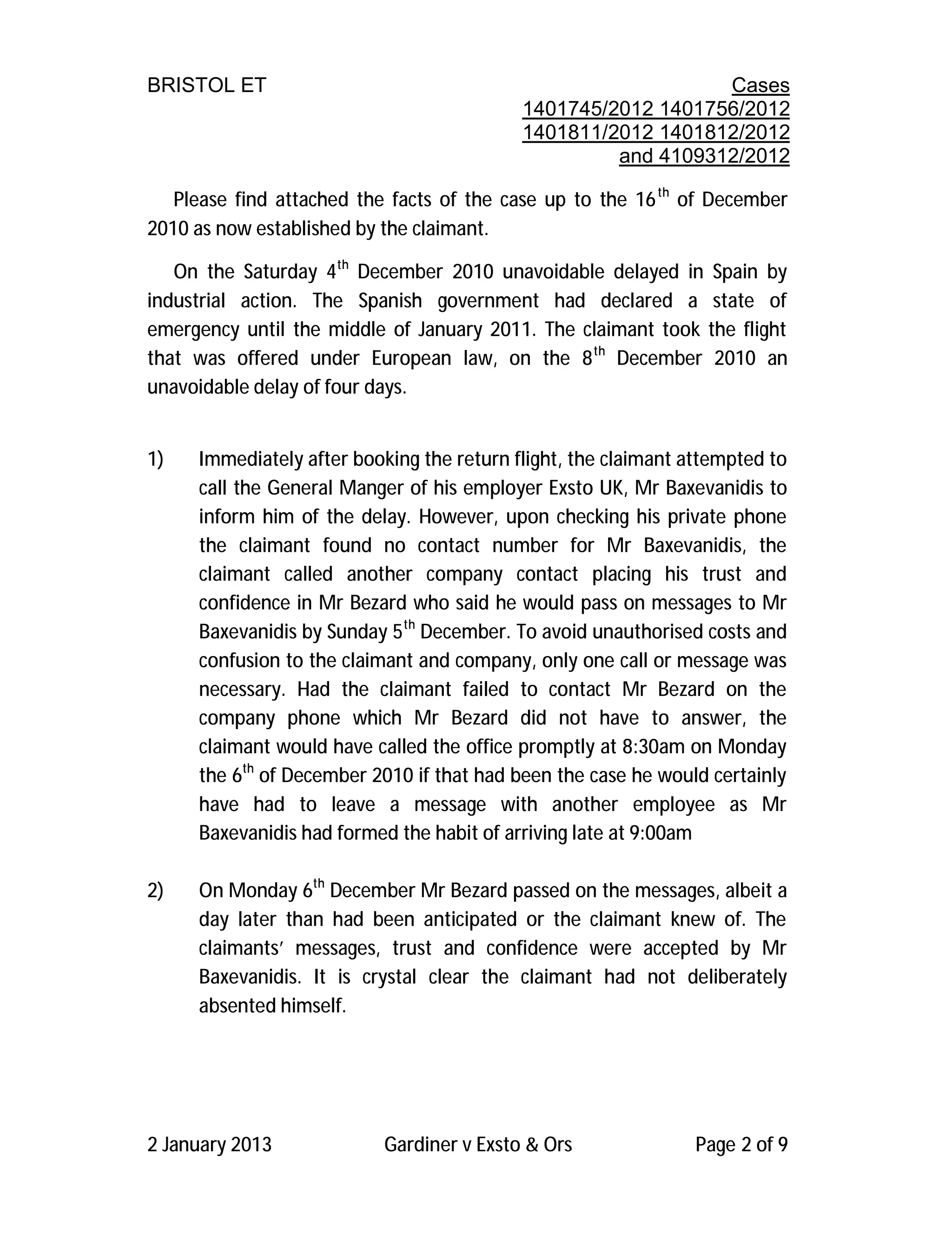 Unauthorised absence | PDF