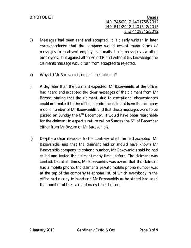 Unauthorised absence | PDF