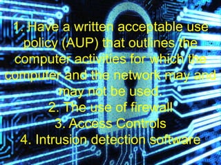 Unauthorized access and use | PPTX