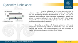 Unbalance vibration-kelas-kamis | PPTX | Physics | Science