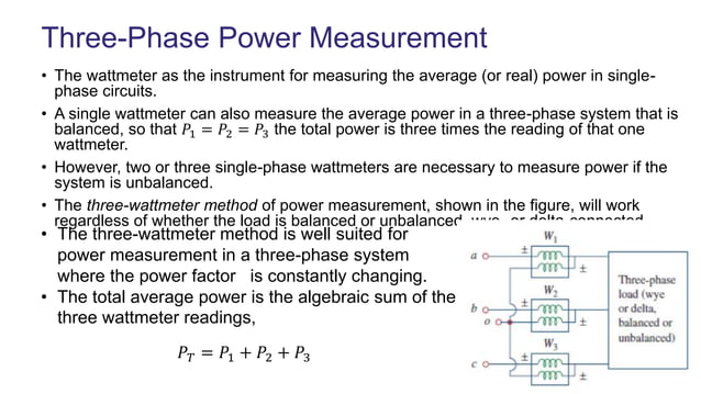 Unbalanced Three Phase Systems and circuits.pptx | Physics | Science