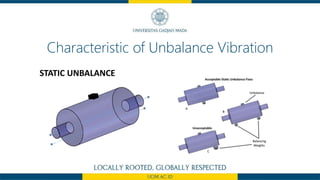 Unbalance vibration mechanical engineering UGM Indonesia | PPT