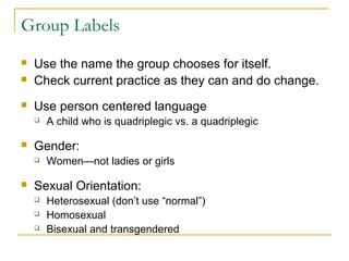 Unbiased language | PPT