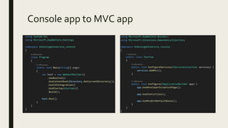 Unboxing ASP.NET Core | PPT