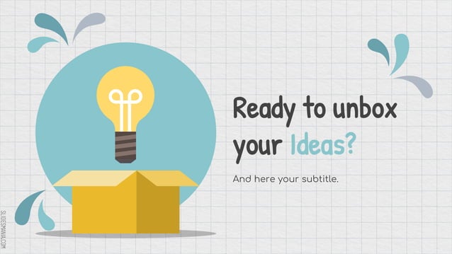 Unbox your ideas · SlidesMania.pptx | Desktop Publishing | Computer ...