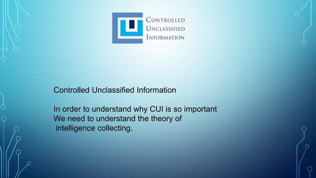 CUI Presentation.ppt | Business | Business and Finance