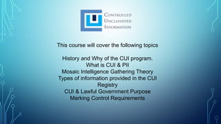 CUI Permanent Presentation.ppt