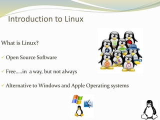 Introduction to linux | PPTX