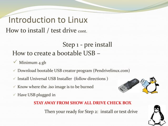 Introduction to linux | PPT