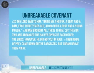 Unbreakable 1:The Love of the Father | PDF