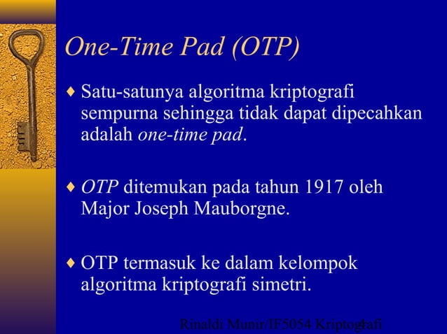 Unbreakable cipher | PPT