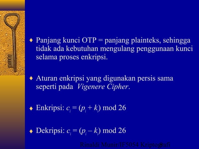 Unbreakable cipher | PPT