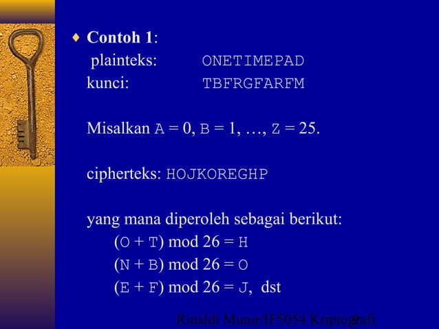 Unbreakable cipher | PPT