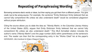 209 Forms of Plagiarism (Research Methodology) | PPTX