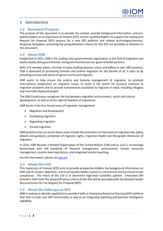 UN BUSINESS TRANSFORMATION ORACLE EOI.pdf | Computer Software and Applications | Computing