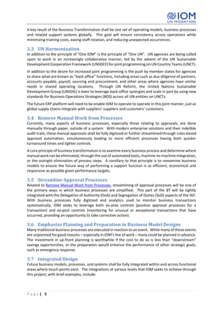 UN BUSINESS TRANSFORMATION ORACLE EOI.pdf | Computer Software and Applications | Computing