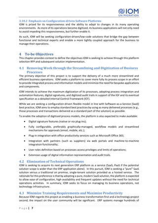 UN BUSINESS TRANSFORMATION ORACLE EOI.pdf | Computer Software and Applications | Computing