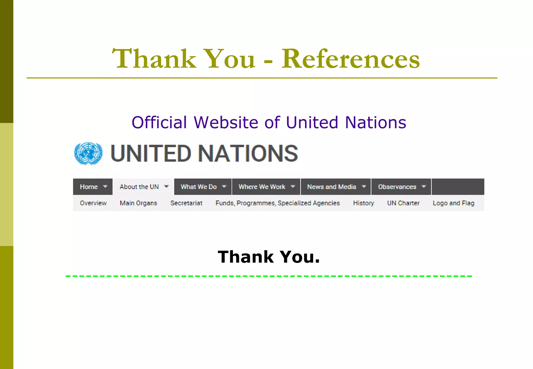 UNITED NATIONS | PPT