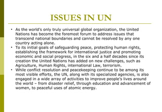 UNITED NATIONS | PPT