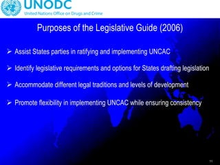 UNCAC- Methodology of the Review Mechanism | PPT