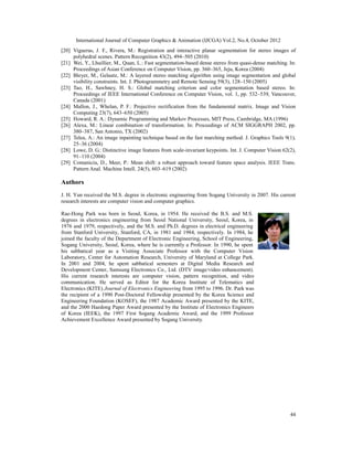 Uncalibrated View Synthesis Using Planar Segmentation of Images | PDF