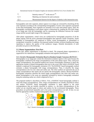 Uncalibrated View Synthesis Using Planar Segmentation of Images | PDF