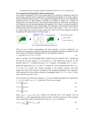 Uncalibrated View Synthesis Using Planar Segmentation of Images | PDF